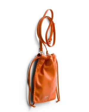 Prada Nappa Leather Smartphone Pouch - Orange