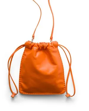 Prada Nappa Leather Smartphone Pouch - Orange