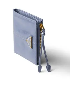 Prada Small Leather Wallet - Blue