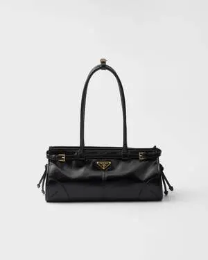 Prada Leather Handbag - Black