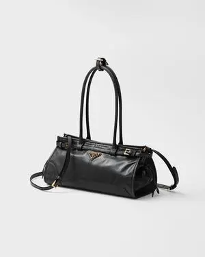 Prada Leather Handbag - Black
