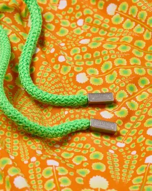 Vilebrequin Stretch Short Swim Trunks - Orange