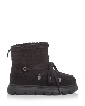 Hunter Moriah Faux Fur Waterproof Booties