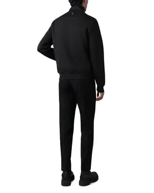 Mackage Collin-r Nano Down Mixed Media Bomber Jacket - Black