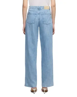 7 For All Mankind High-rise Stovepipe Straight Jeans