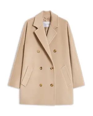 Max Mara Rebus Short Coat - Ecru