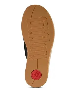 Fitflop Suede Espadrille Platform Sandals