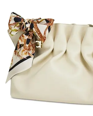 FERRAGAMO Gaia Silk Bandeau Scarf