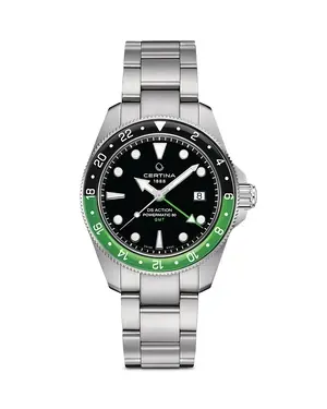 CERTINA Ds Action Gmt Watch 41mm - Black