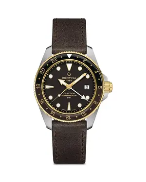 CERTINA Ds Action Gmt Watch 41mm - Black