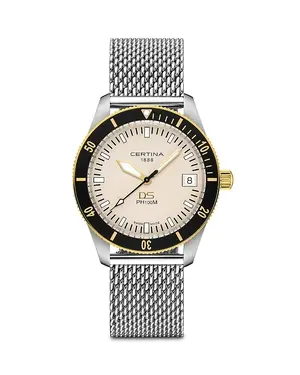 CERTINA Ds Ph100m 41mm Watch - Silver