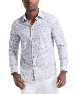 Robert Graham Hammersmith Abstract Pattern Knit Shirt - Multi