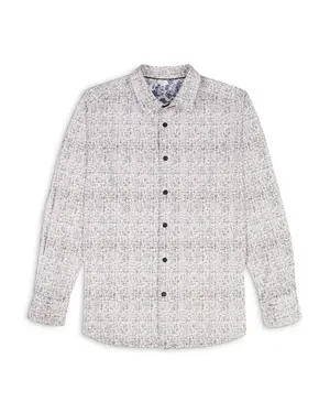 Robert Graham Hammersmith Abstract Pattern Knit Shirt