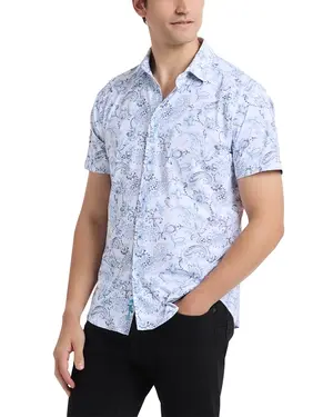 Robert Graham Bascobel Short Sleeve Knit Shirt