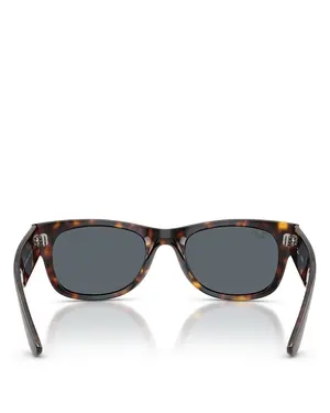 Ray-ban Mega Wayfarer Ii Square Sunglasses, 52mm - Havana/blue