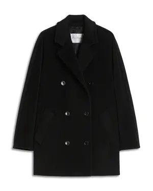 Max Mara Rebus Short Coat - Black