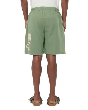 BAZISZT Floral Print Shorts
