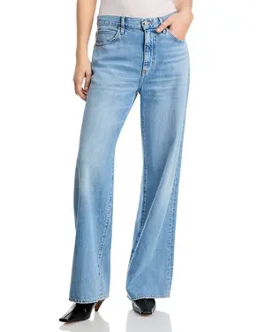 FRAME The Off Duty Stroll Jeans - Frey