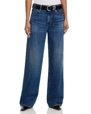 FRAME The Off Duty Stroll High-rise Jeans - Garda