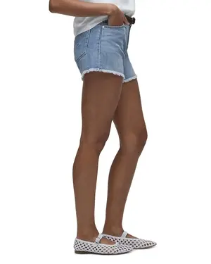 Hudson Jeans Gemma Mid-rise Denim Shorts - Delight