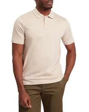 Ted Baker London Connall Soft Touch Polo Shirt - Light Grey