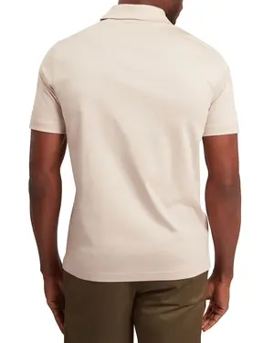Ted Baker London Connall Soft Touch Polo Shirt - Light Grey