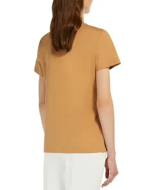 Max Mara Papaia Pocket Tee - Camel