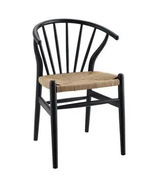 MODWAY Flourish Spindle Wood Dining Side Chair, Set Of 2