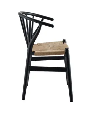 MODWAY Flourish Spindle Wood Dining Side Chair, Set Of 2
