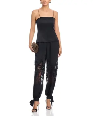 Kobi Halperin Corrine Lace Inset Pants
