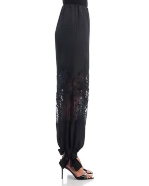 Kobi Halperin Corrine Lace Inset Pants