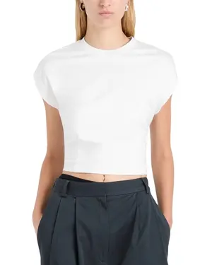 Proenza Schouler White Label Reeva Cropped Tee