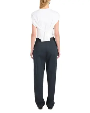 Proenza Schouler White Label Reeva Cropped Tee