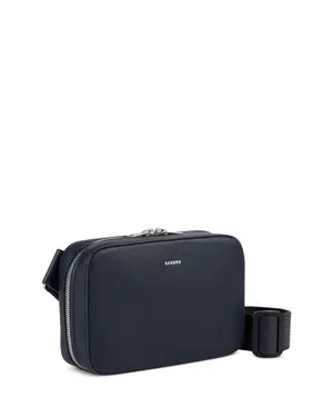 Sandro Small Grained Leather Belt Bag