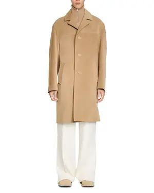 Sandro Calvin Trench Coat - Cappucino