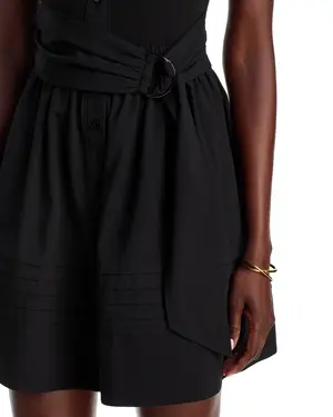Ramy Brook Orla Shirtdress - Black