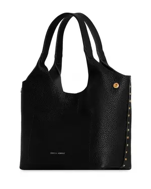 Rebecca Minkoff Darren Carrysome Small Leather Crossbody Bag - Black