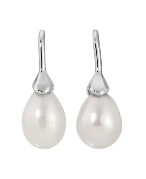 HEAVEN MAYHEM Heaven Mayhem Odette Pearl Drop Earrings Silver