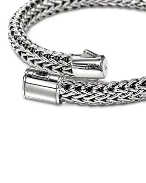 John Hardy Icon Woven Chain Link Bracelet - Silver
