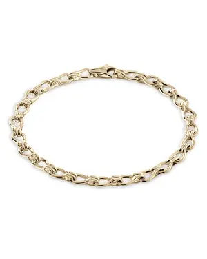 John Hardy 14k Yellow Surf Chain Bracelet - Gold