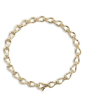 John Hardy 14k Yellow Surf Chain Bracelet