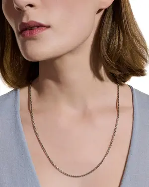 John Hardy Sterling Chain Necklace - Silver