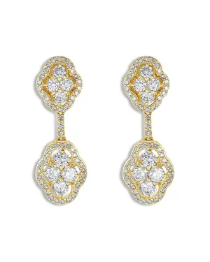 Piranesi 18k Yellow Diamond Maison Earrings - Gold