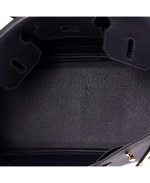 Hermès 29 Shoulder Birkin Bag Evercolor - Gray