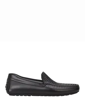 BOSS Leather Moccasins - Black