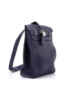 Hermès Gm Hac A Dos Backpack Togo - Blue