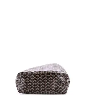 Goyard Pm Saint Louis Tote Coated Canvas - Black