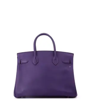 Hermès Birkin 30 Handbag - Iris