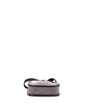 Hermès Tpm Evelyne Bag Gen Iii Felt - Gray