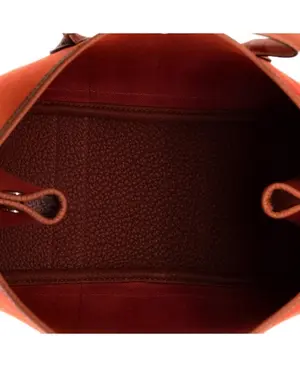 Hermès 30 Garden Party Tote Toile And Leather - Brown